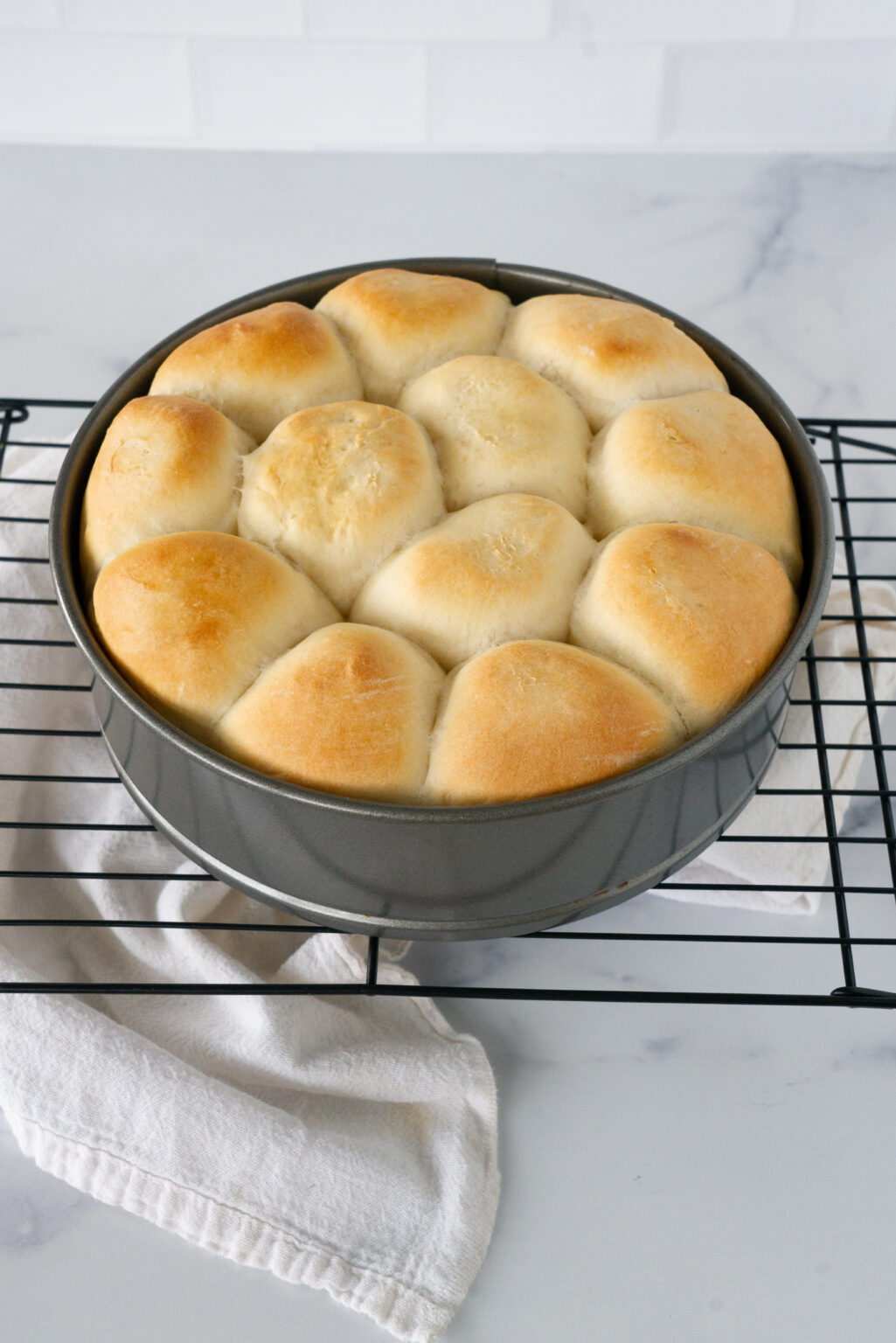 Small Batch Buttermilk Cluster Rolls | A Bountiful Kitchen
