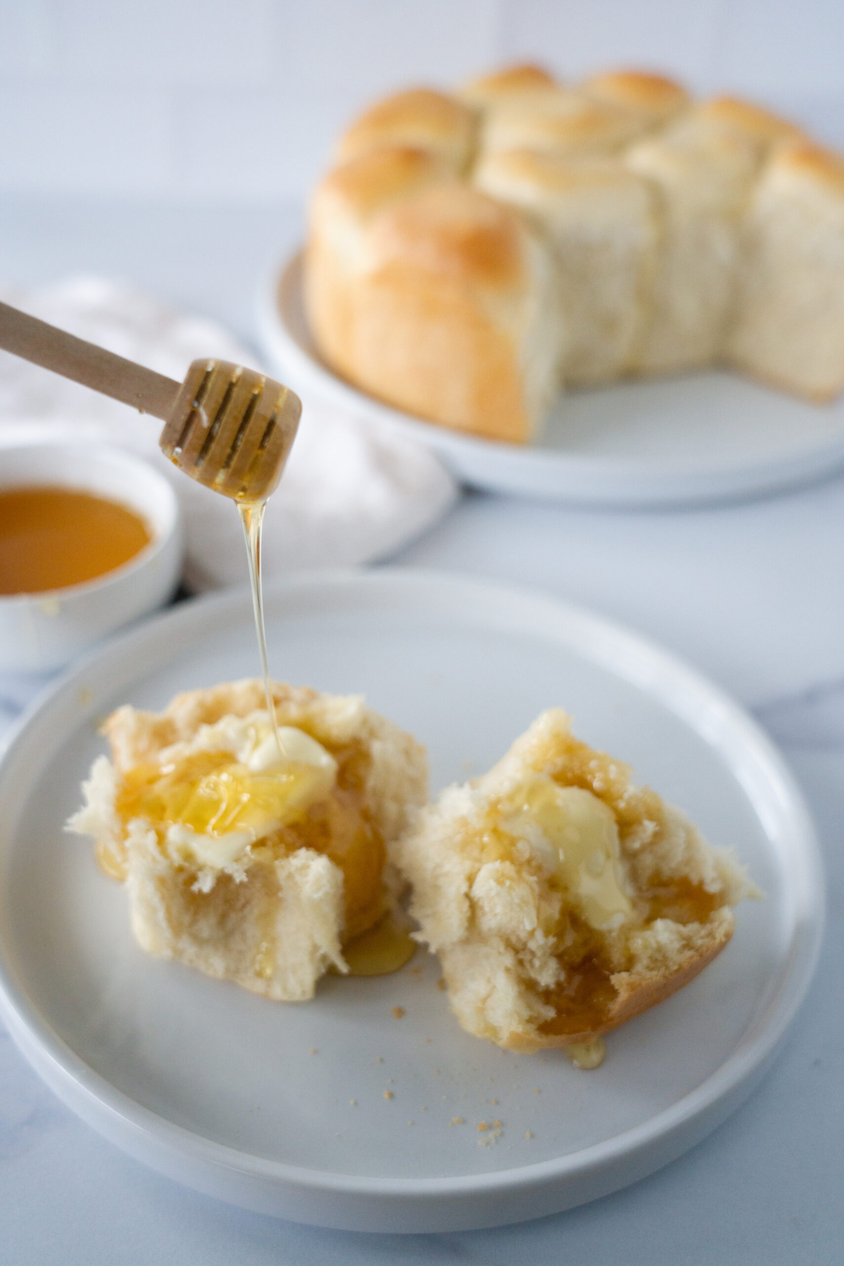 Small Batch Buttermilk Cluster Rolls | A Bountiful Kitchen