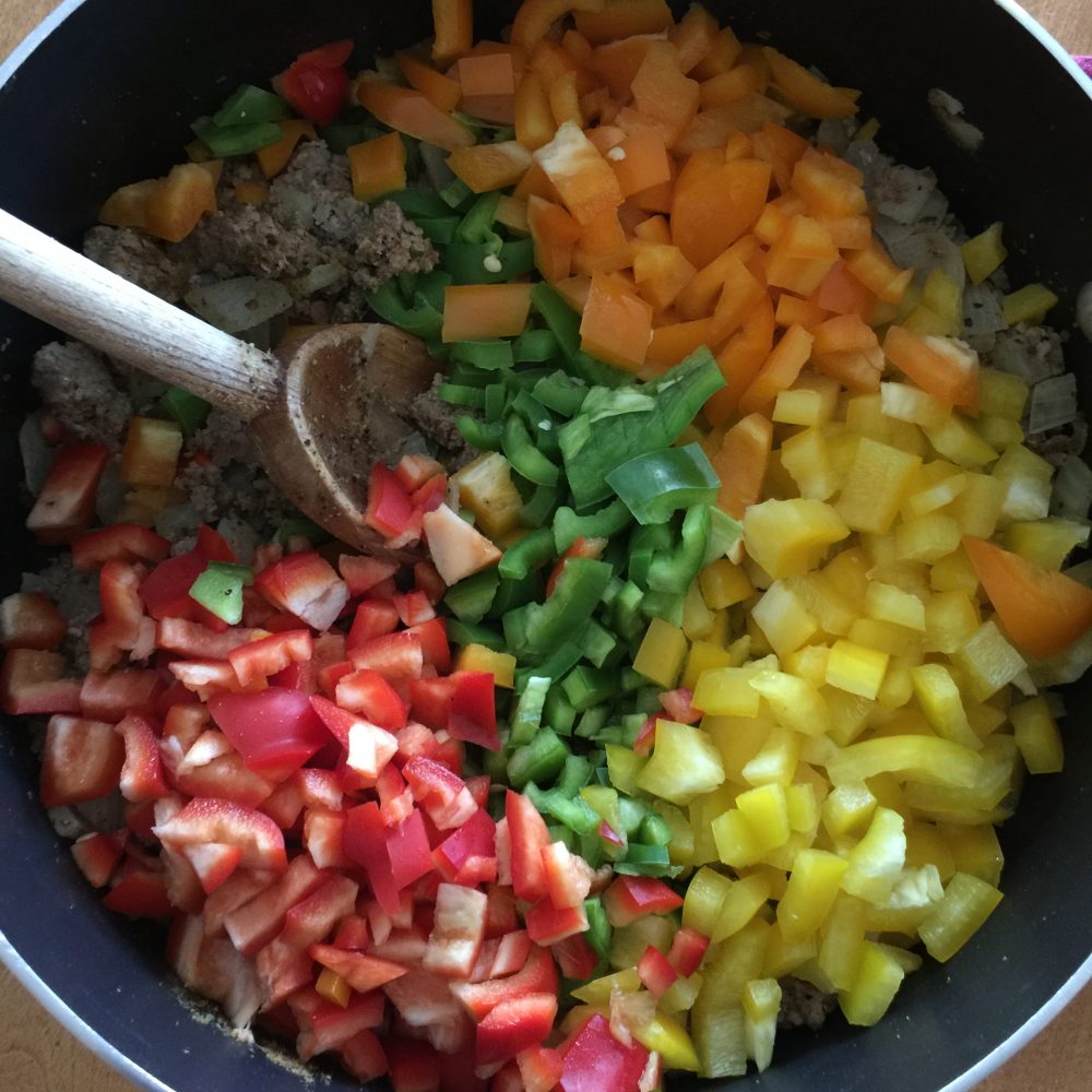 Turkey and Fresh Veggie Chili | A Bountiful Kitchen