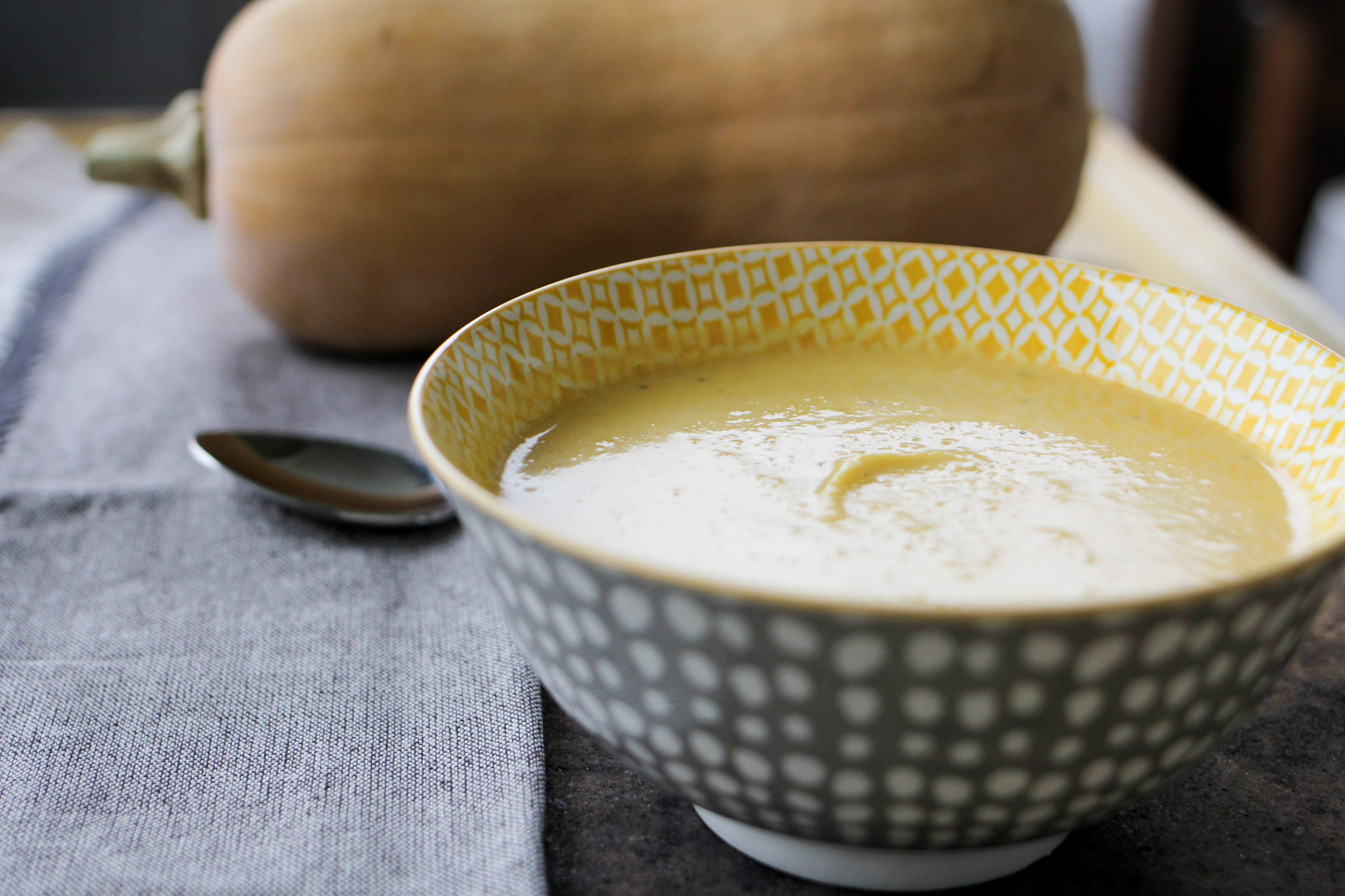 One Pot Butternut Squash Soup | A Bountiful Kitchen