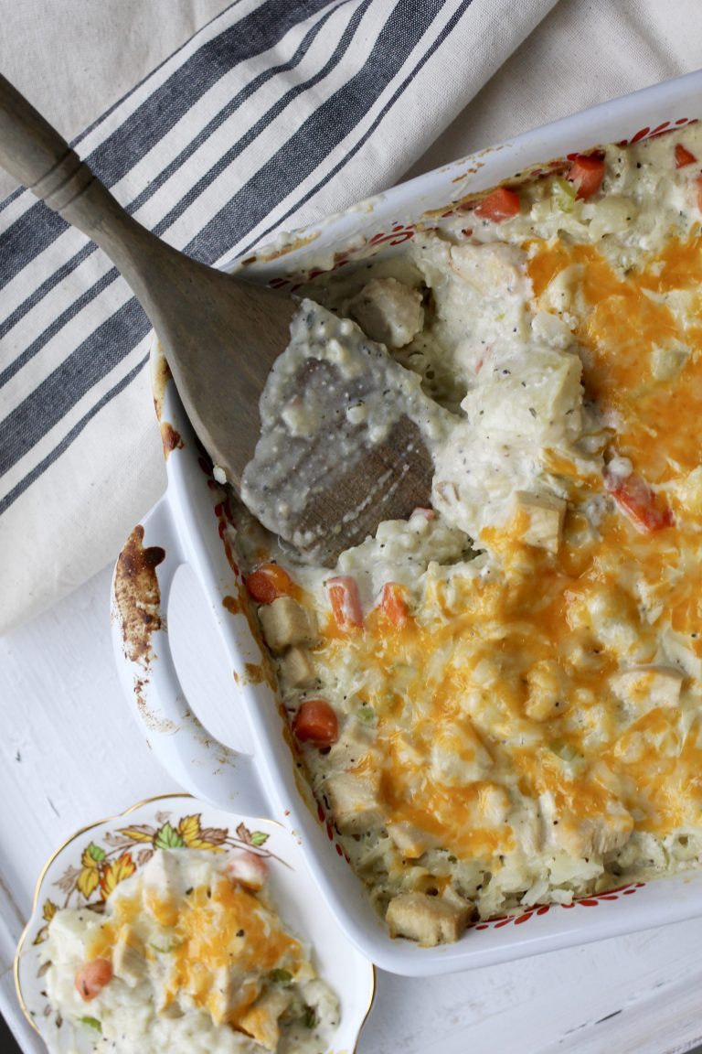 Cream Cheese Chicken Casserole | A Bountiful Kitchen