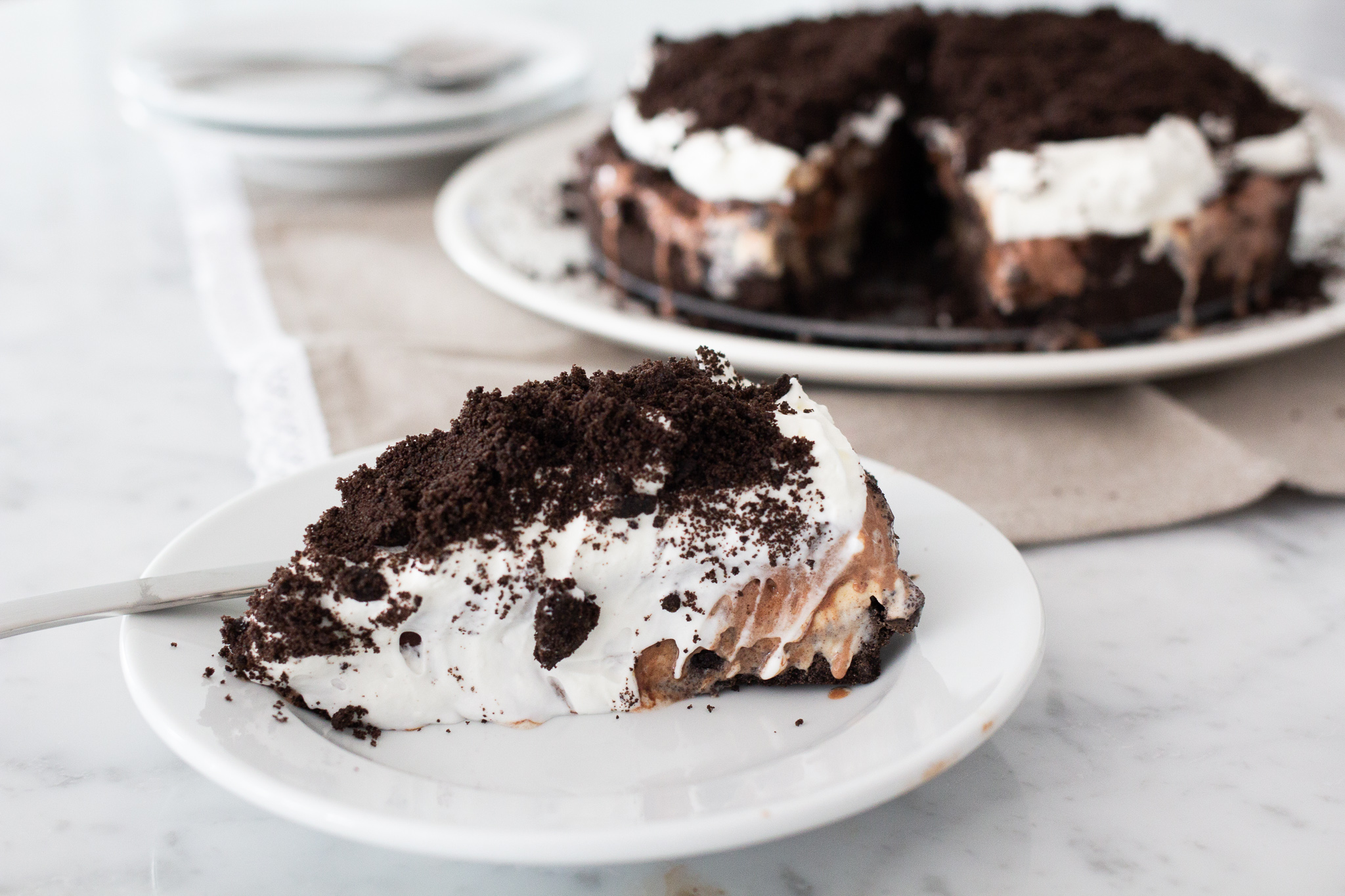 Classic Mud Pie | A Bountiful Kitchen