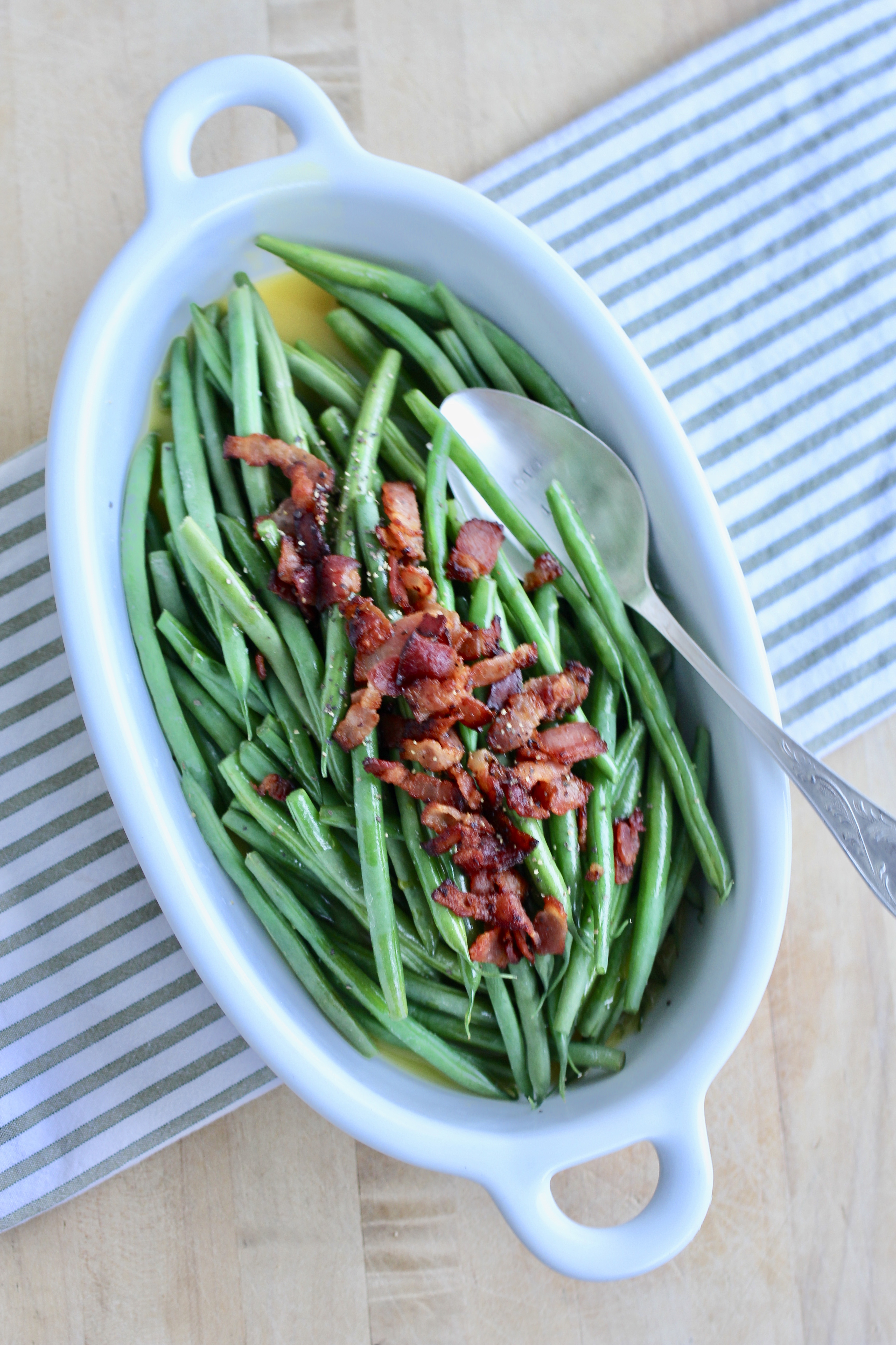 Green Beans with Orange Glaze | A Bountiful Kitchen