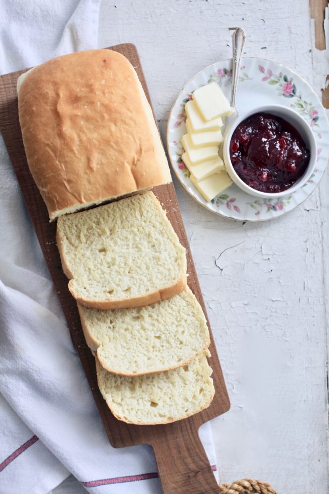 Classic White Bread Recipe | A Bountiful Kitchen