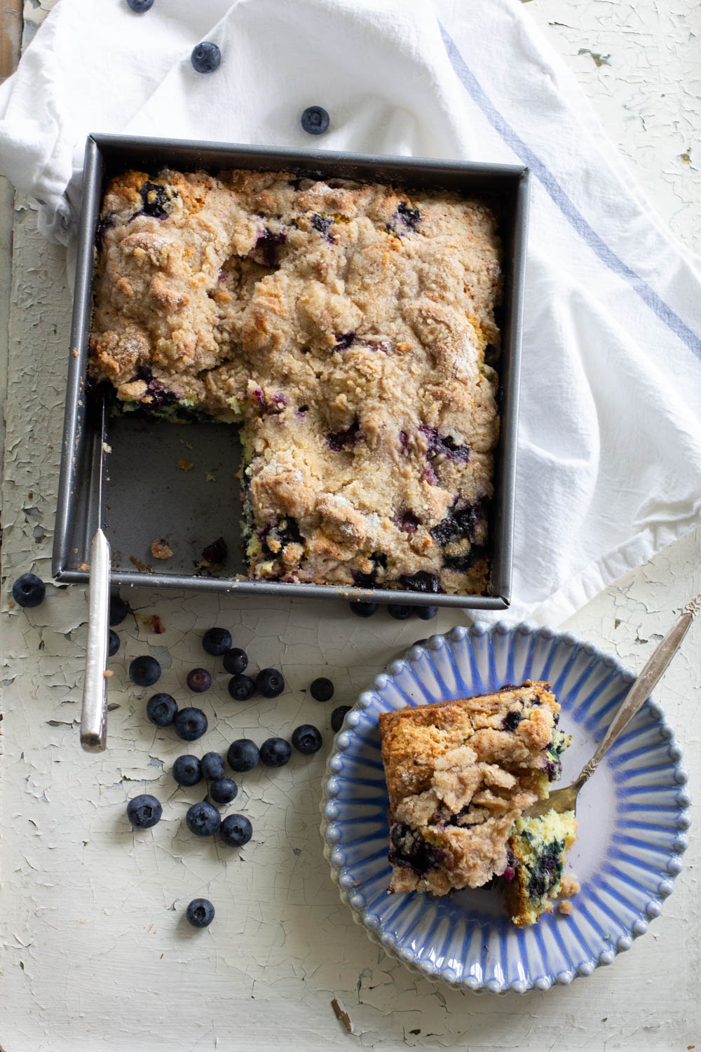 Blueberry Buckle | A Bountiful Kitchen