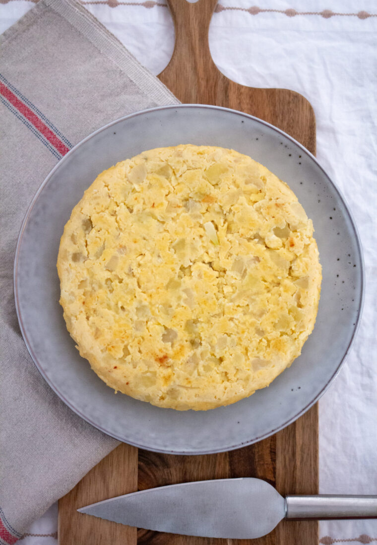 Authentic 5 Ingredient Basque Cheesecake | A Bountiful Kitchen