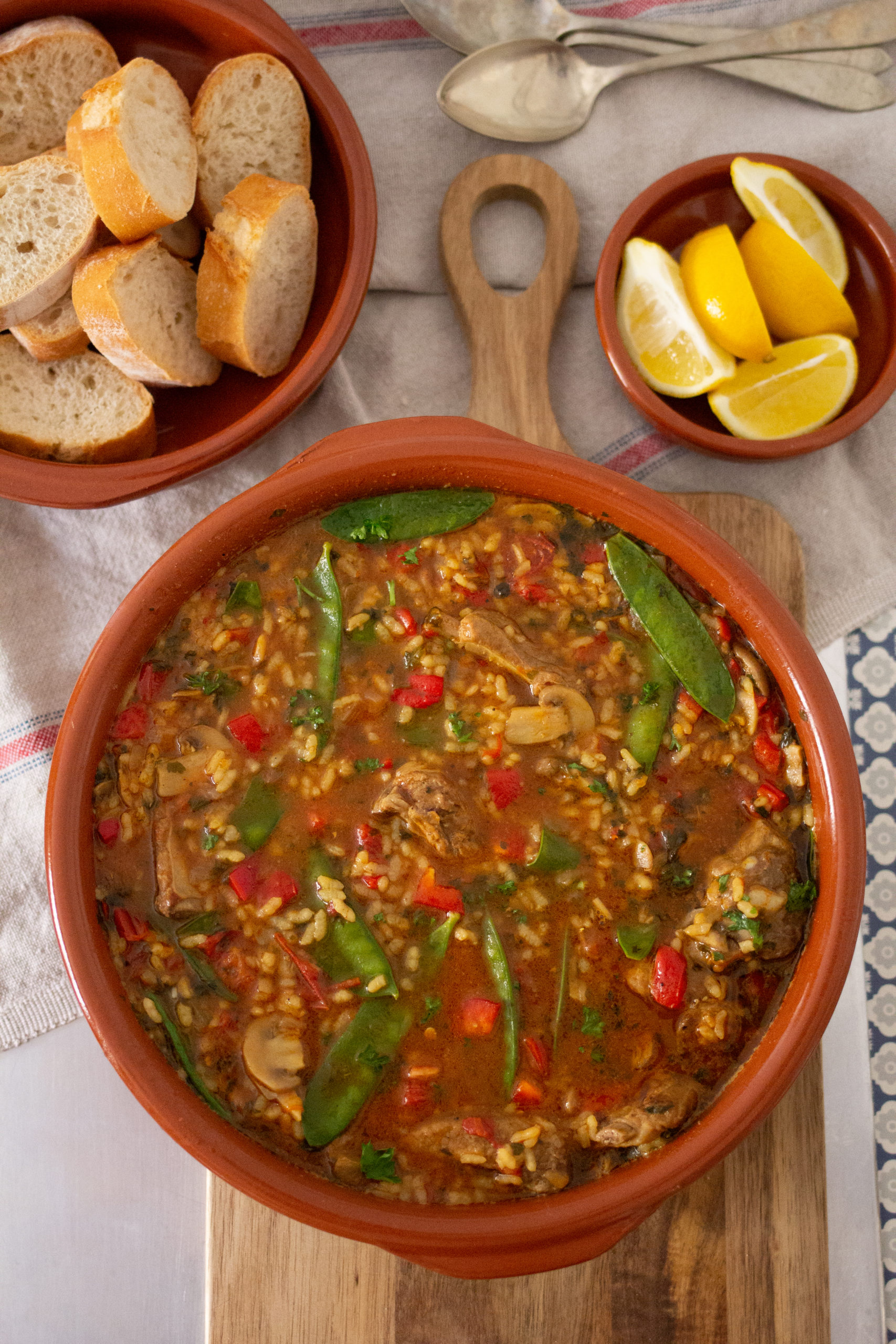 Easy Spanish Arroz Brut (Mallorcan Soup) | A Bountiful Kitchen