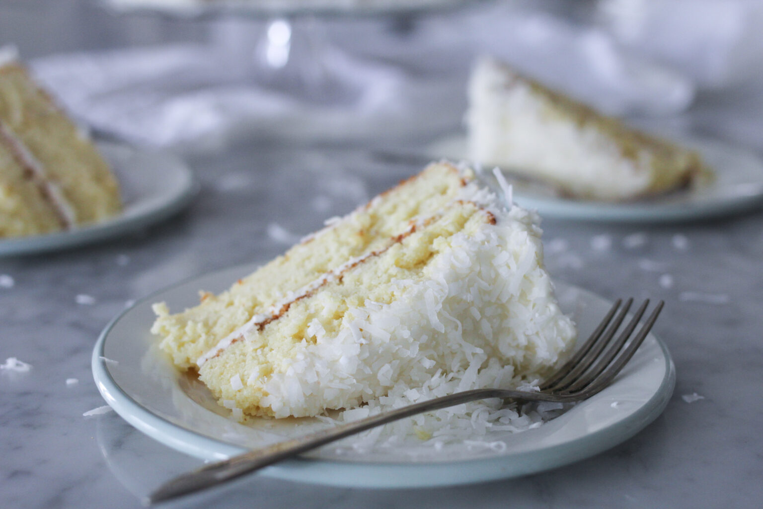The Best Coconut Cake made with Box Mix | A Bountiful Kitchen