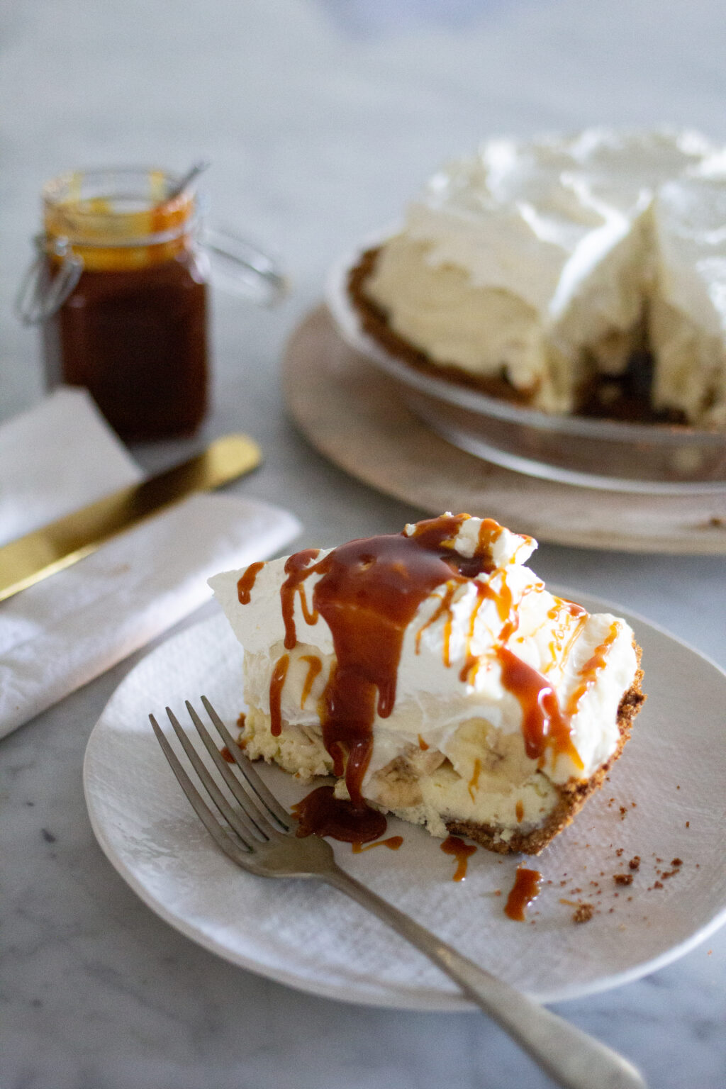 The Dodo Banana Cream Cheese Pie Recipe | A Bountiful Kitchen
