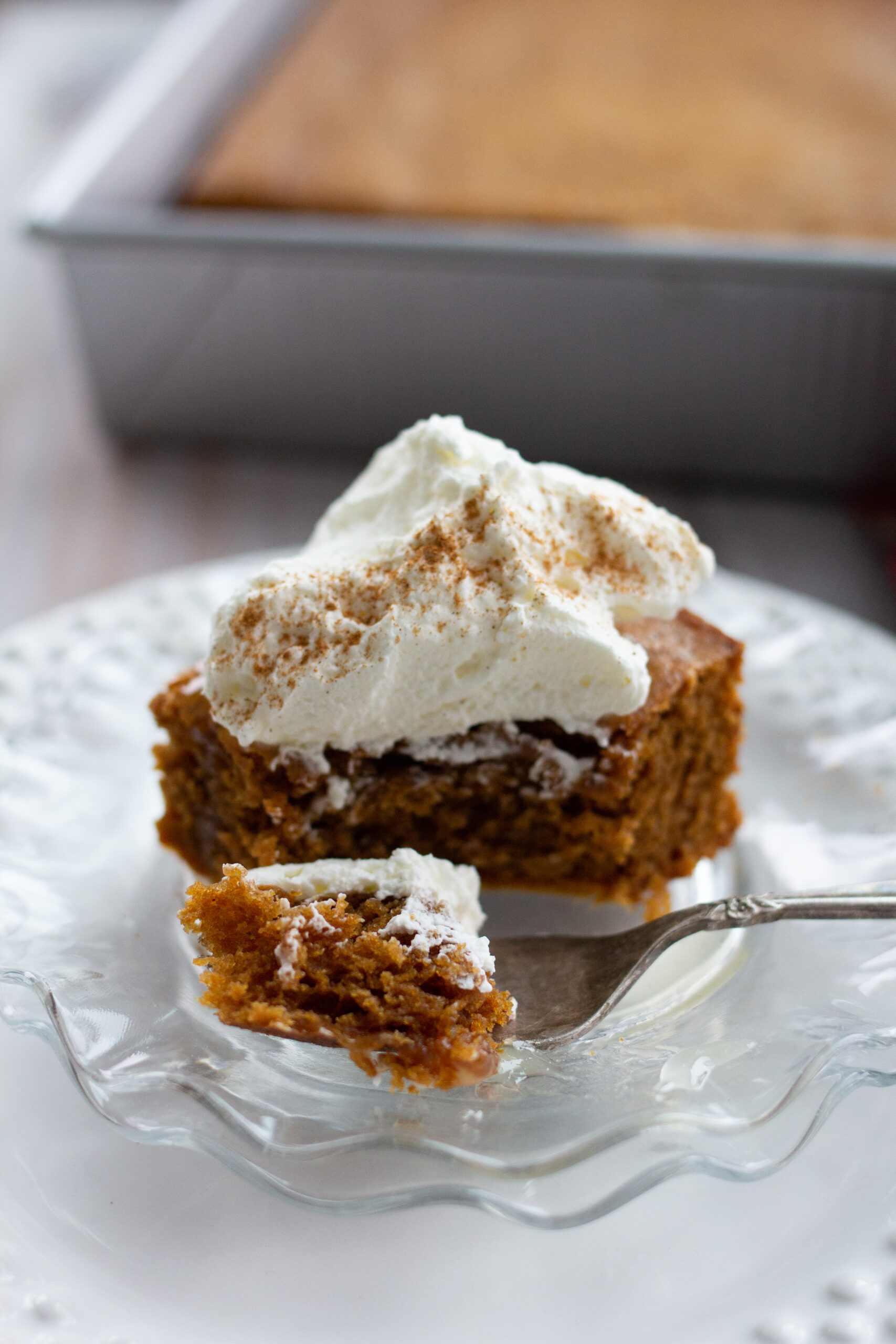 Ginger Cake with Lemon Sauce | A Bountiful Kitchen