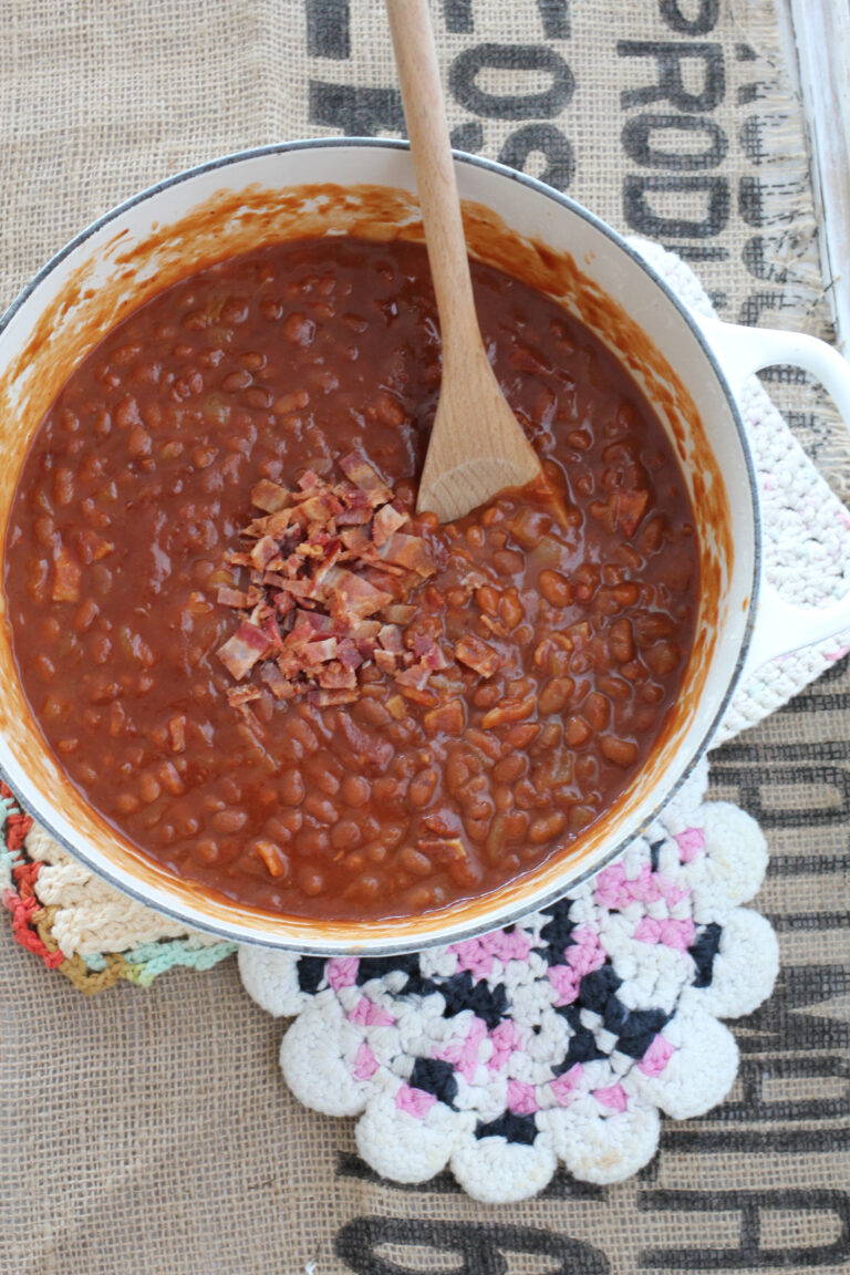 Best Sweet Baked Beans | A Bountiful Kitchen
