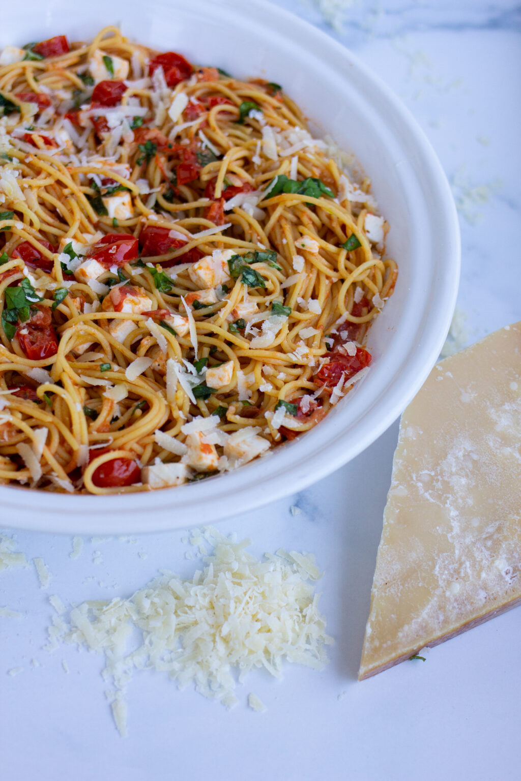 Spaghetti Margherita | A Bountiful Kitchen