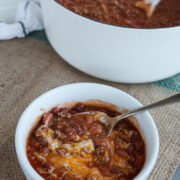 Quick and Easy 15 Minute Chili | A Bountiful Kitchen