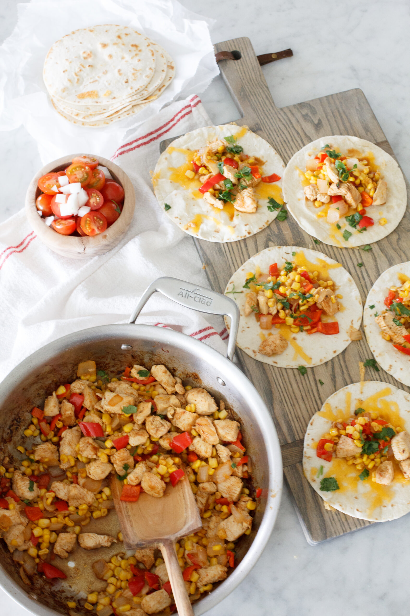 South of the Border Taco Platter | A Bountiful Kitchen