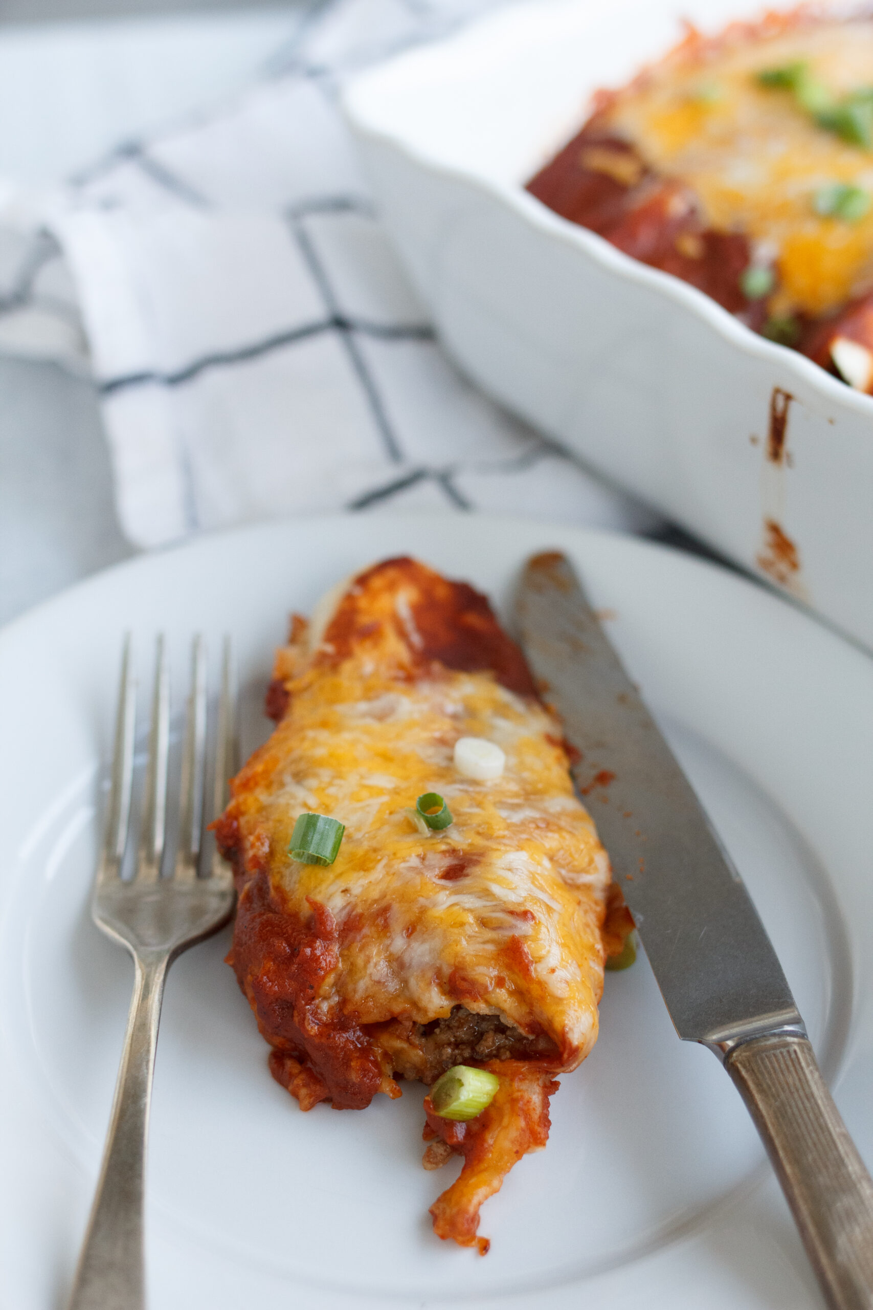 Ground Beef Enchiladas A Bountiful Kitchen