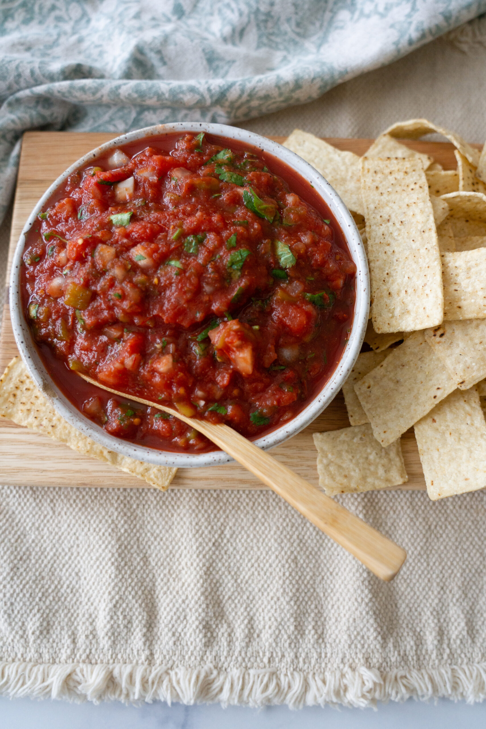 10 Minute Restaurant-Type Salsa | A Bountiful Kitchen - Street Food ...